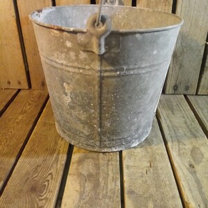 Rusty Metal Bucket - Etsy