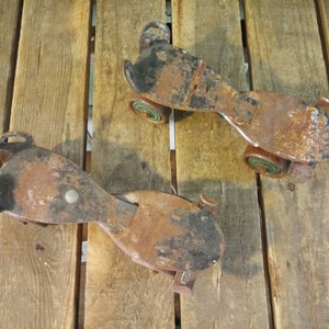 Antique Rusty Roller Skate, Decor Pieces Only Missing Parts - Etsy