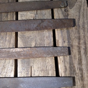 7 Vintage Rusty Files - Etsy Canada