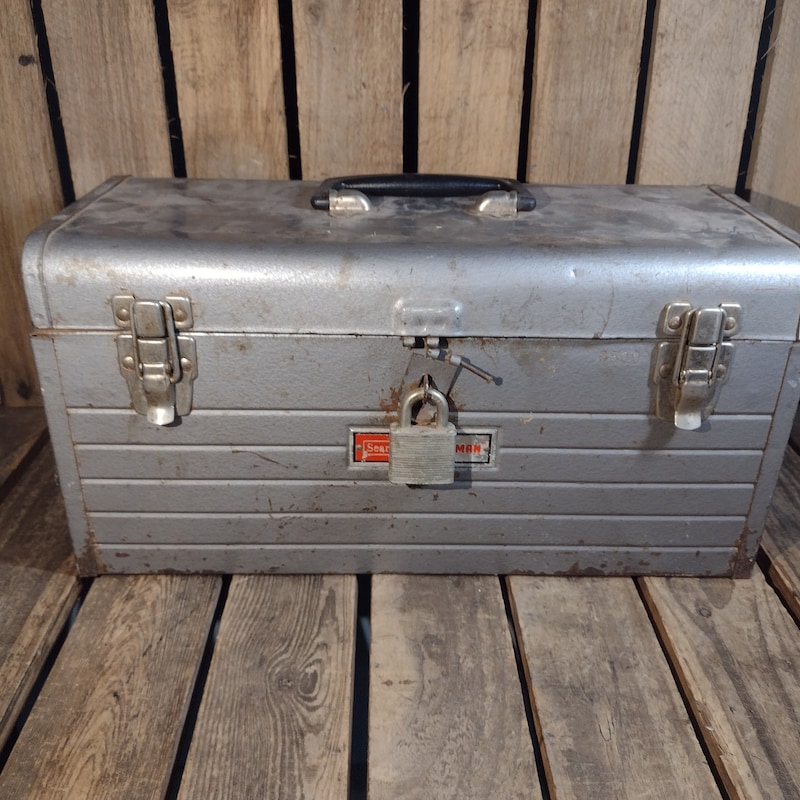 Old Tool Box - Etsy