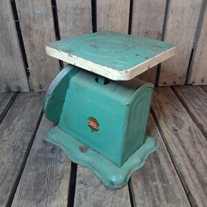 Vintage Green Metal Kitchen Scale Countertop Analog Farmhouse Decor - Etsy