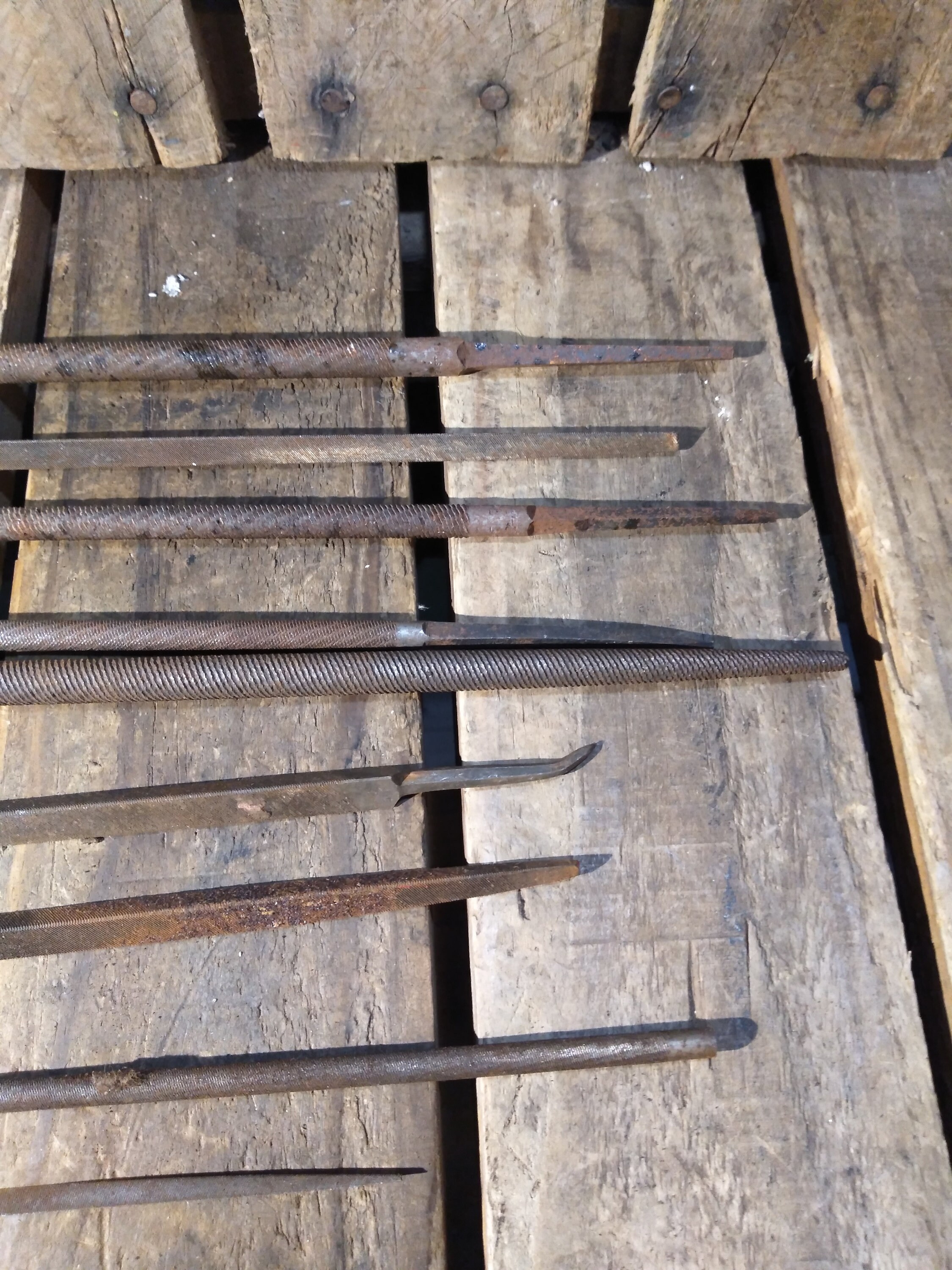 15 Vintage Rusty Files - Etsy