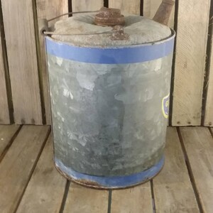 Rusty Gas Can, Eagle Gas Can, Galvanized Gas Can - Etsy