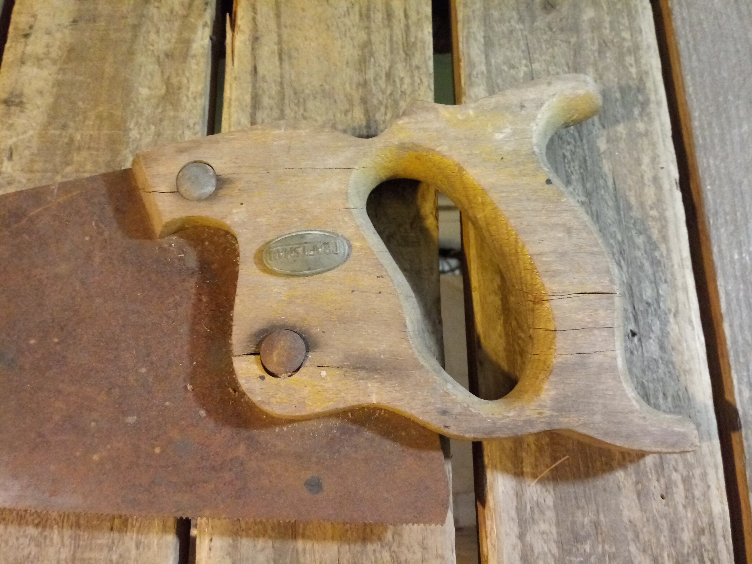 Vintage Rusty Saw Decor Piece Only - Etsy