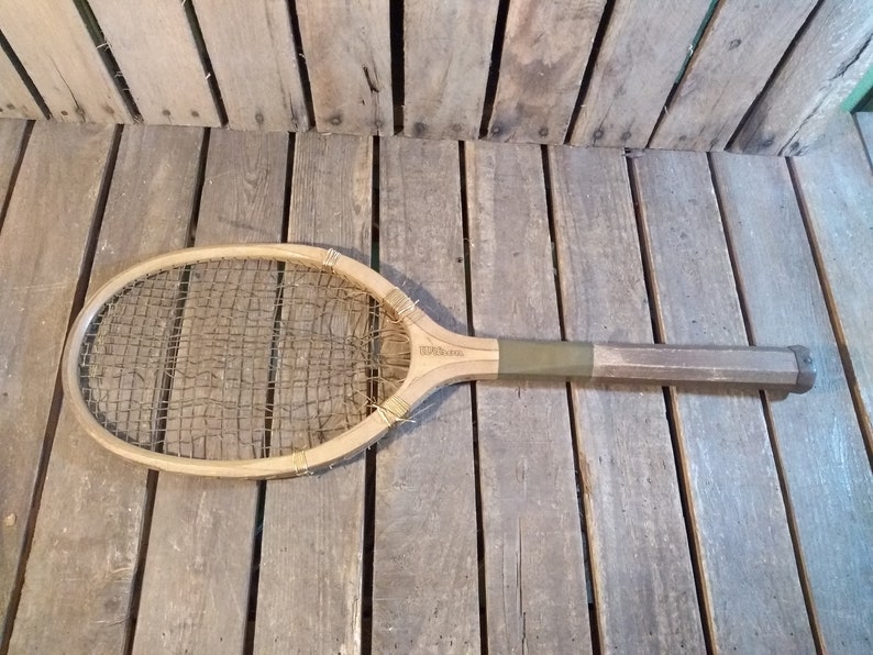 Wooden Tennis Raquet Wilson Championship Tennis Racket - Etsy