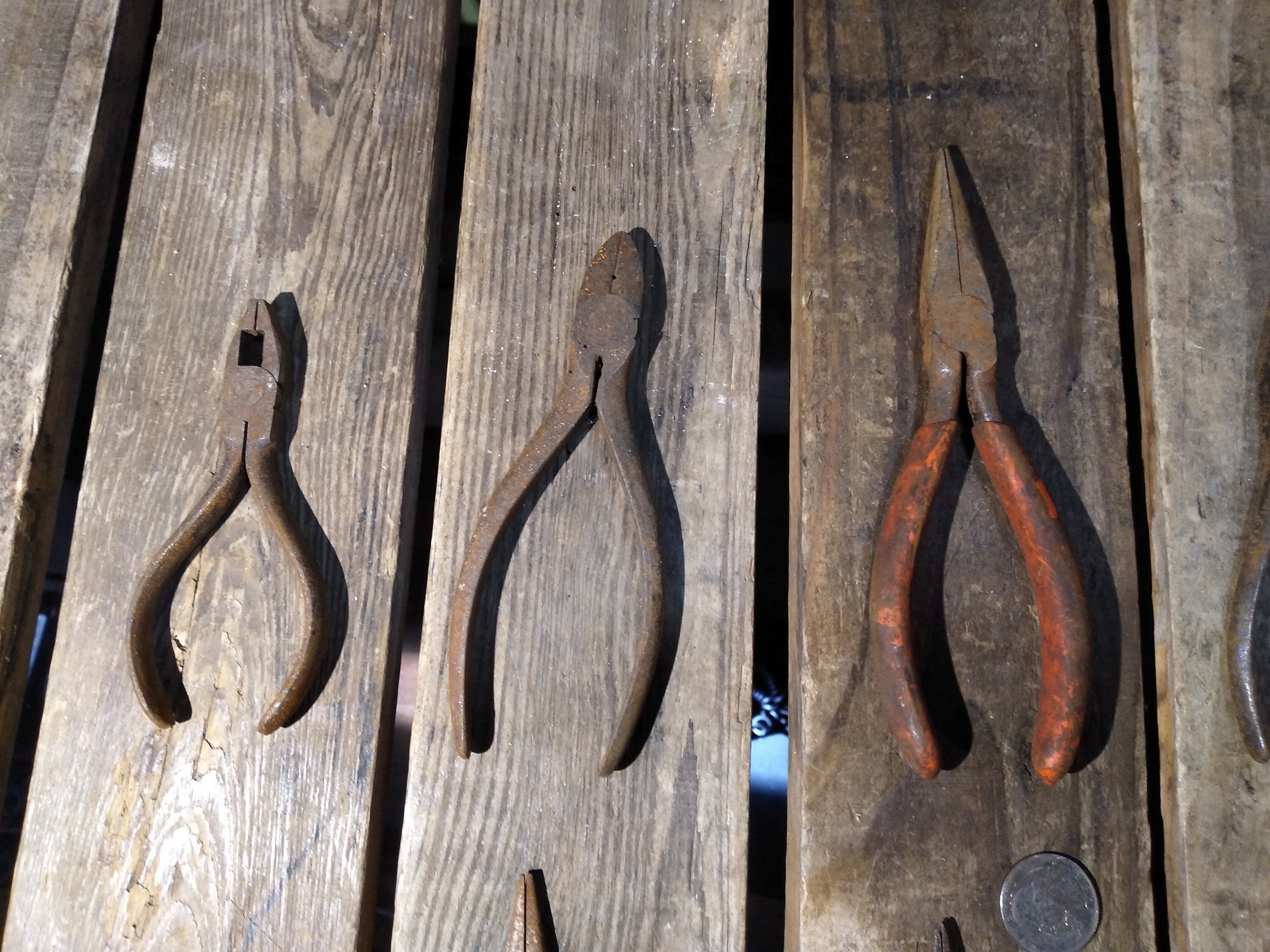 8 Vintage Rusty Pliers - Etsy