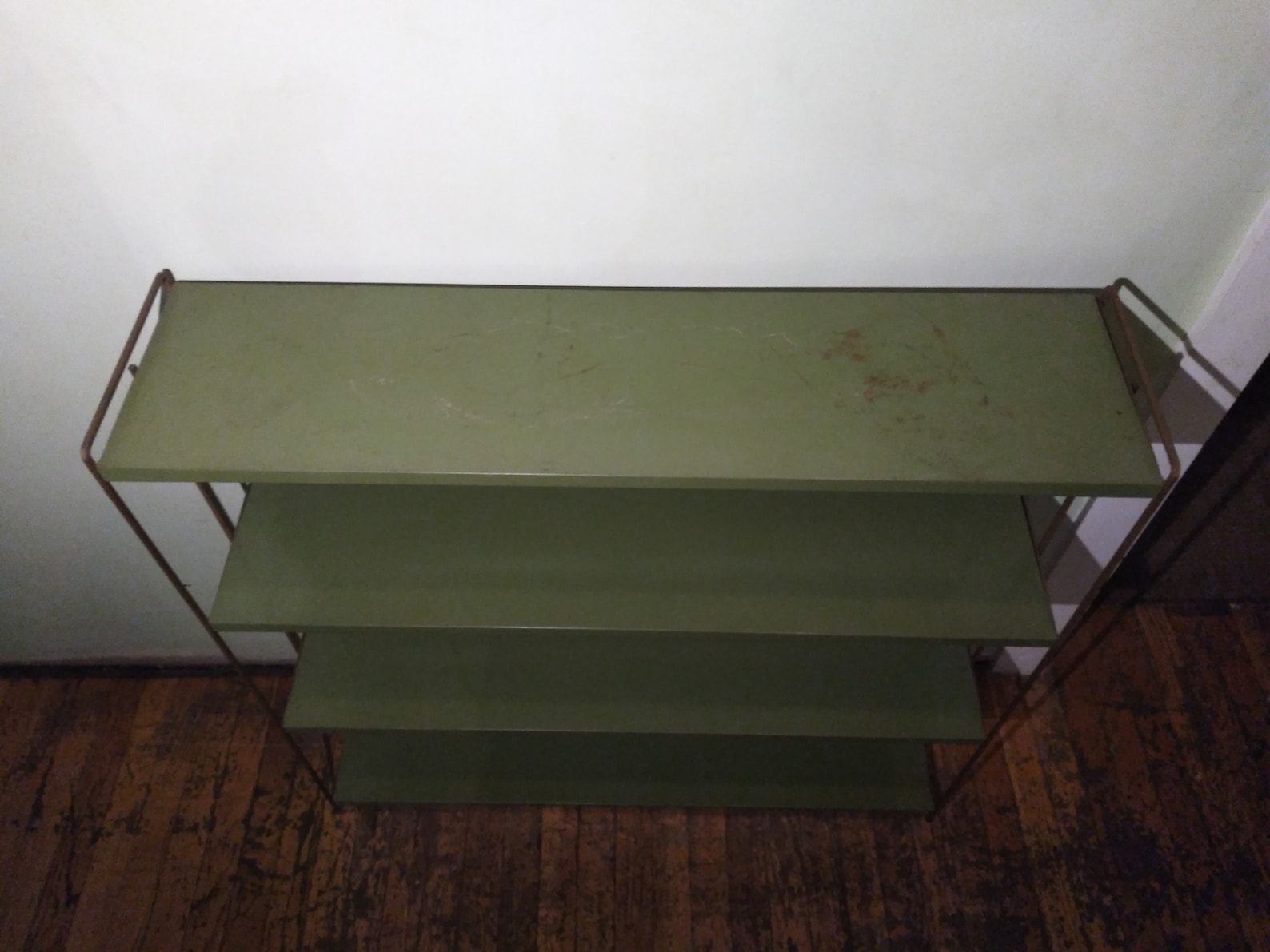 Vintage Rusty Storage Rack | Etsy