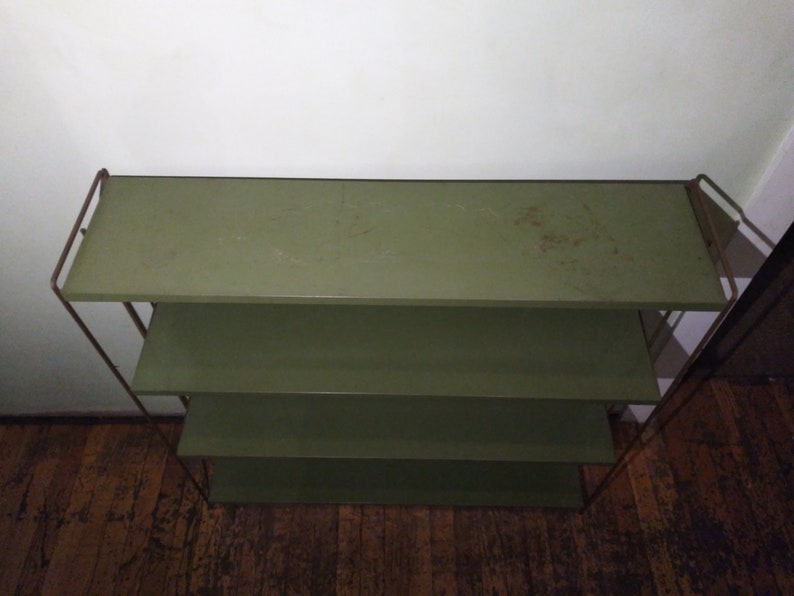 Vintage Rusty Storage Rack | Etsy