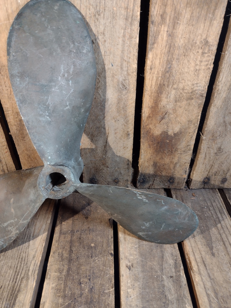 Vintage Brass/bronze Boat Propeller - Etsy