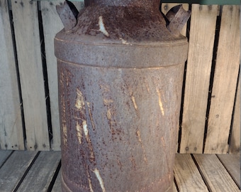 Cabot Milk Can, Vintage Rusty Milk Can - Etsy