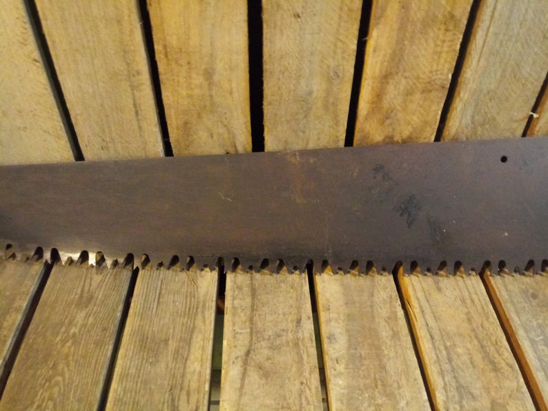 Large Vintage Saw - Etsy
