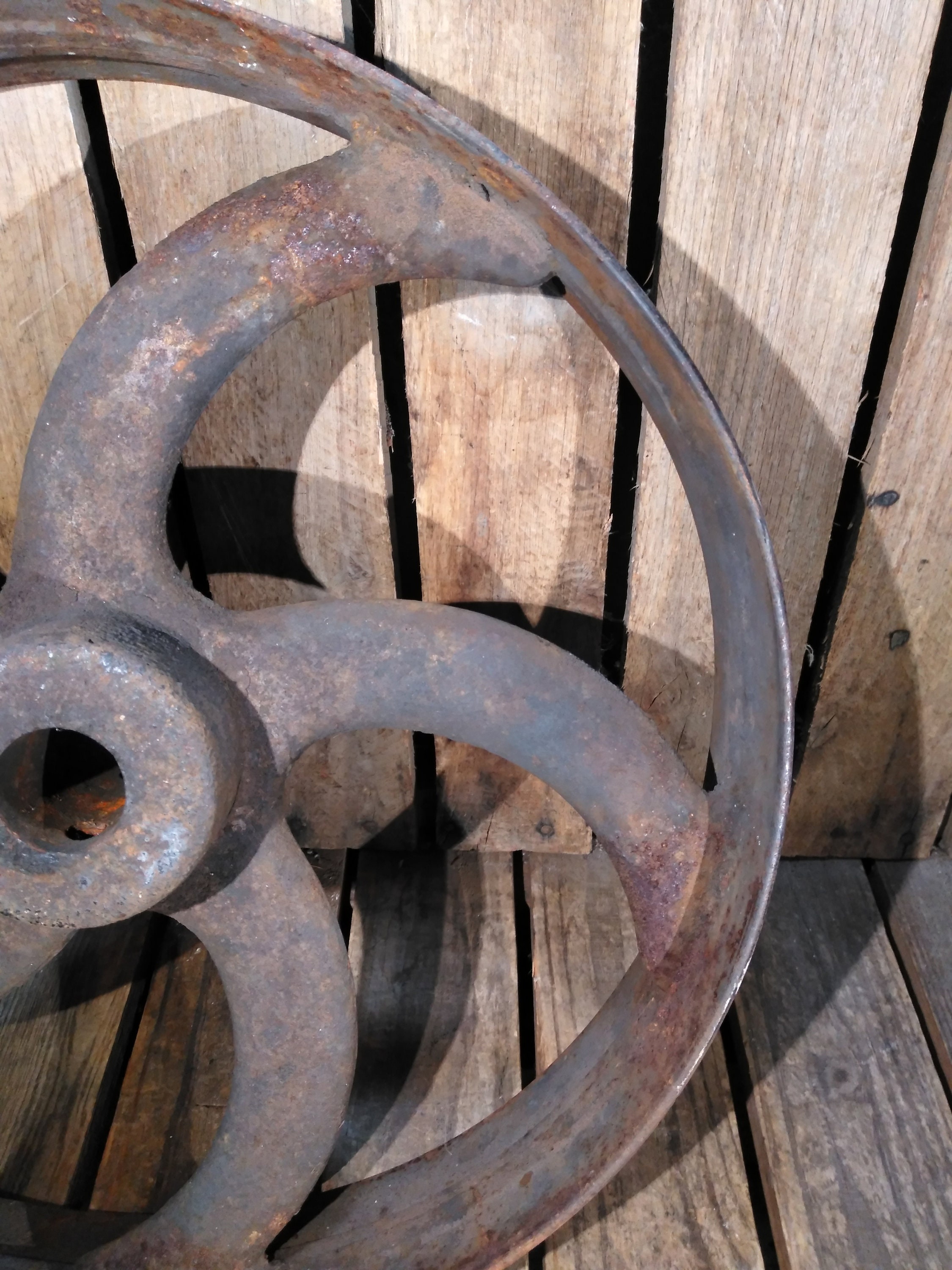 Antique Rusty Wheel - Etsy