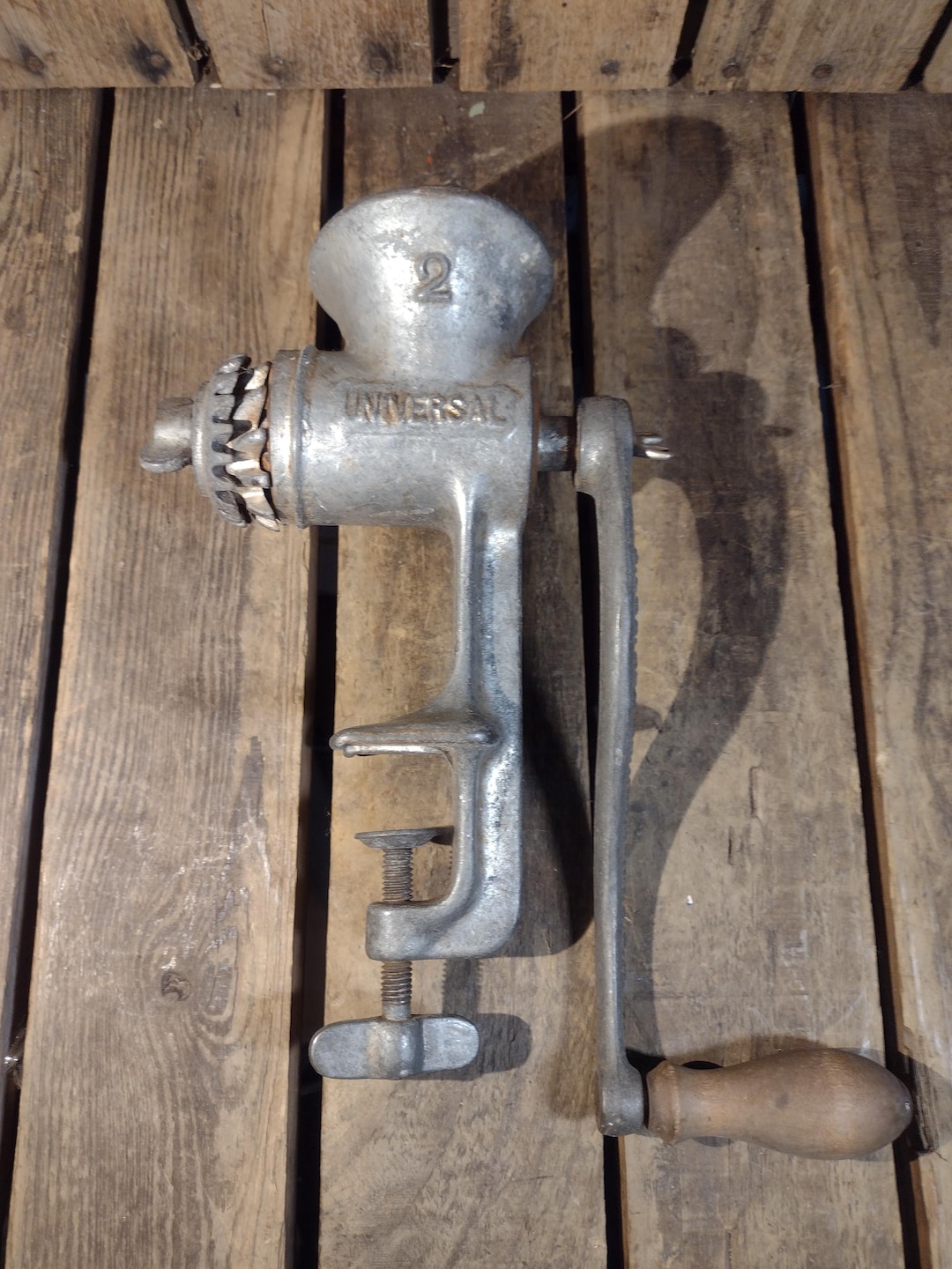 Vintage Universal No 2 Meat Grinder - Etsy
