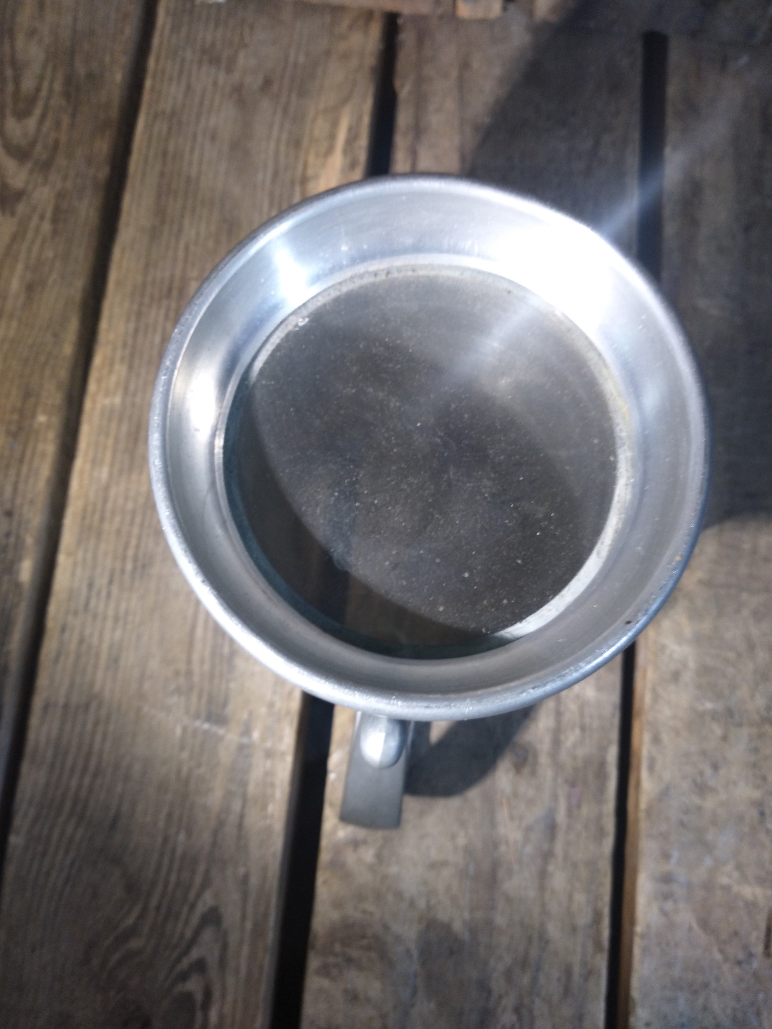 Vintage Metal Mug - Etsy