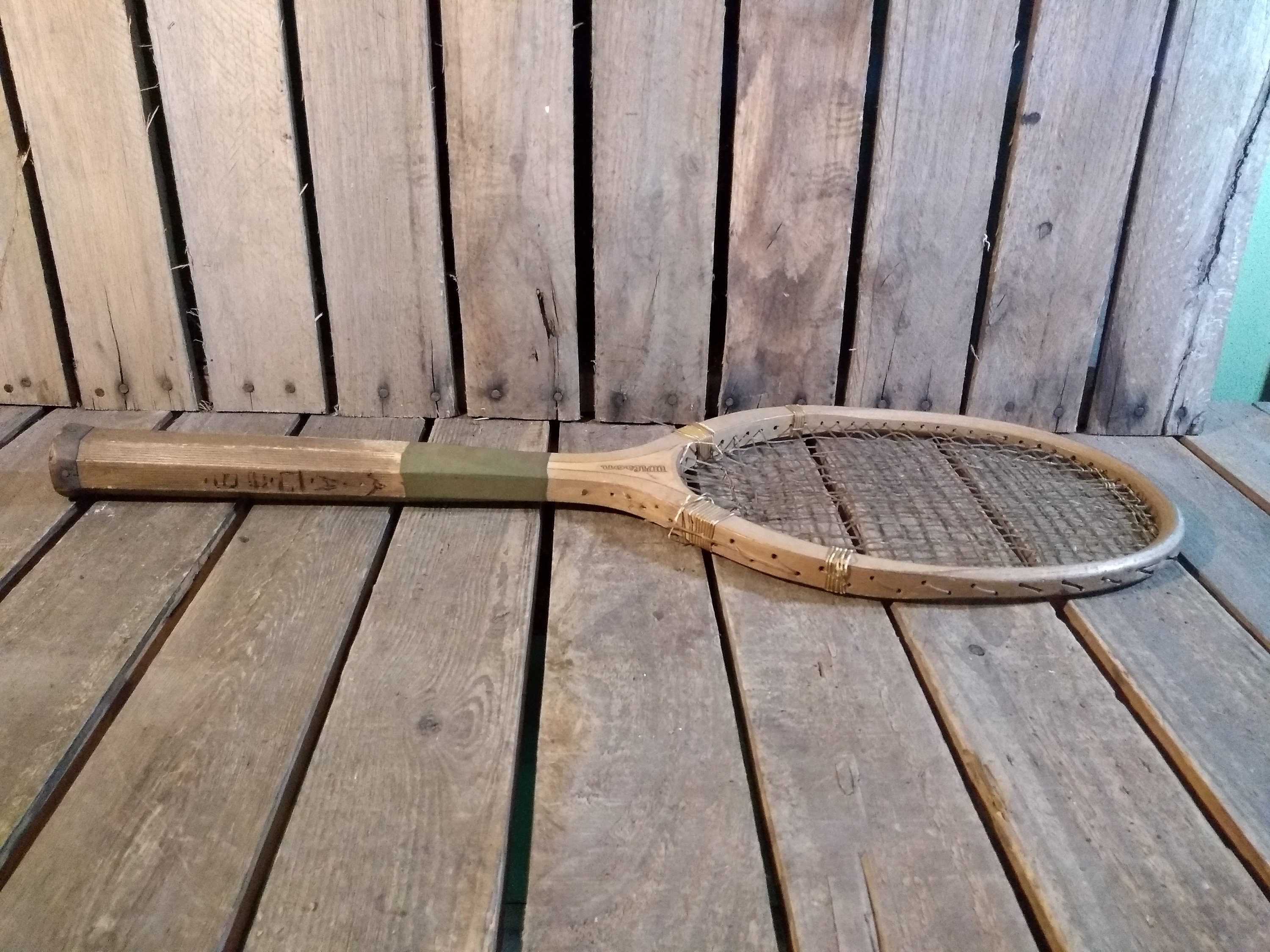 Wooden Tennis Raquet Wilson Championship Tennis Racket - Etsy