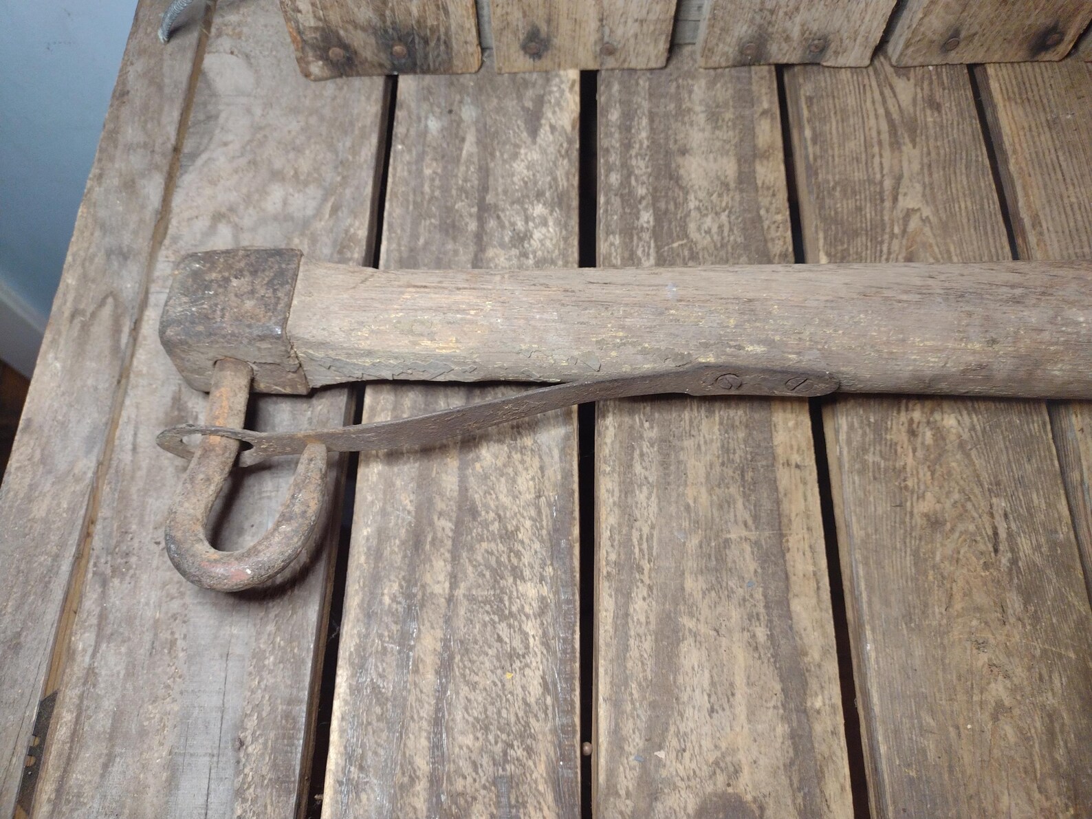 Wood Ox Yoke With Iron Hardware – Rustic Farm Tool Decor - Etsy