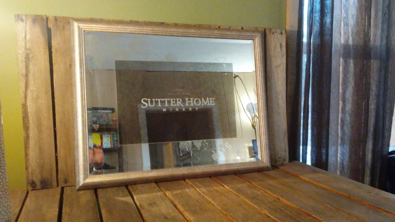 Sutter Home Winery Mirror Sign Vintage Alcohol Advertising | Etsy