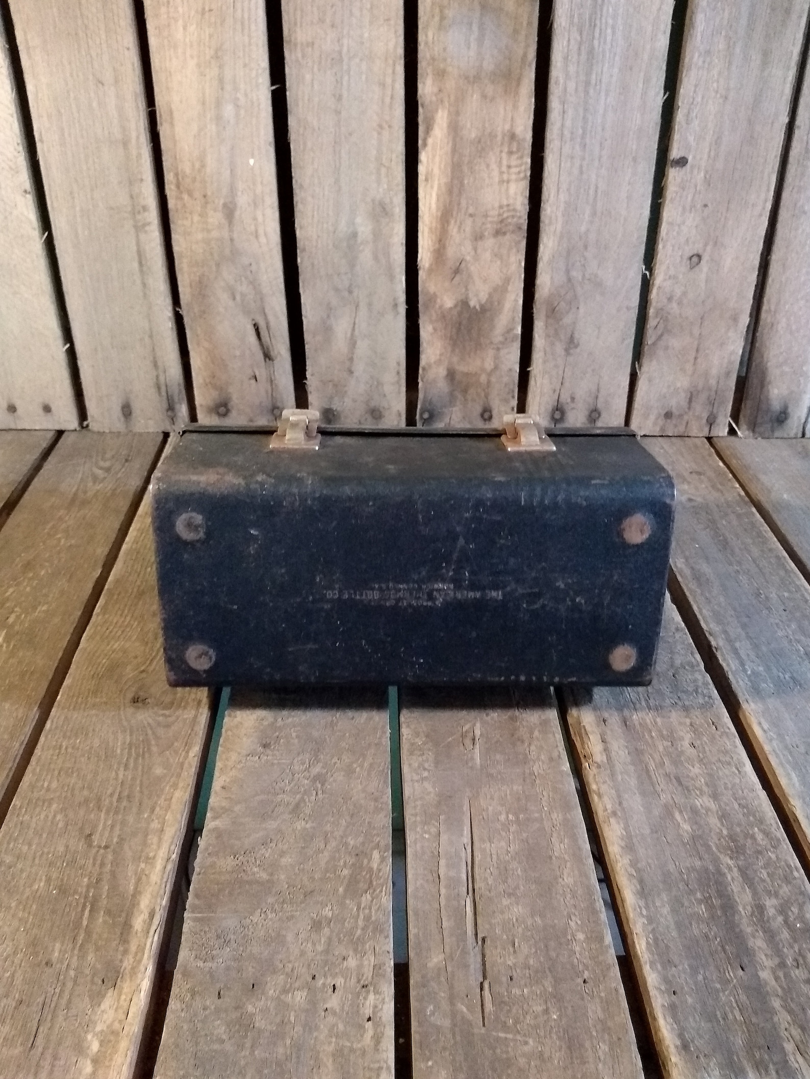 Vintage Rusty Lunchbox | Etsy