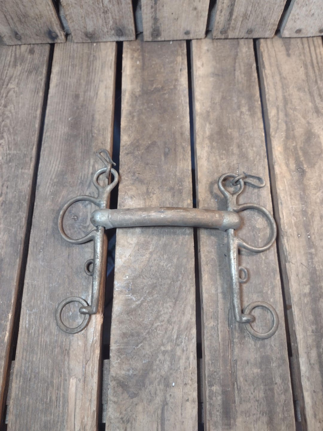 Vintage Horse Bit Equestrian Tack Metal Bridle Bit Farm Decor - Etsy