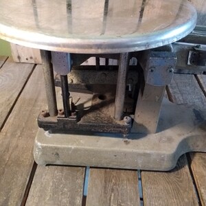 Large Distressed Scale, Vintage Rusty Wornout Scale, Decor or Parts ...