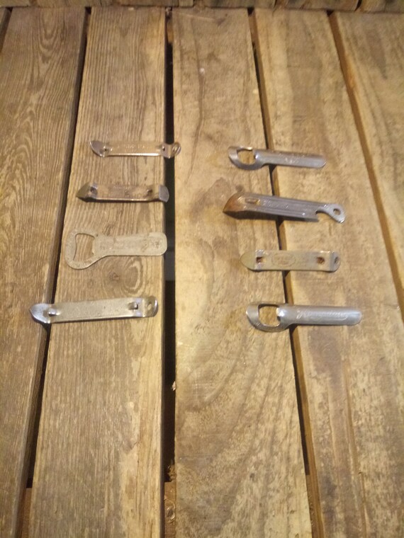 8 Vintage Beer Bottle Openers - Etsy