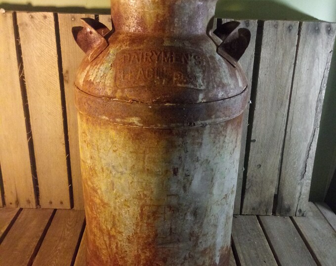Dairymens League Milk Can 1951 - Etsy