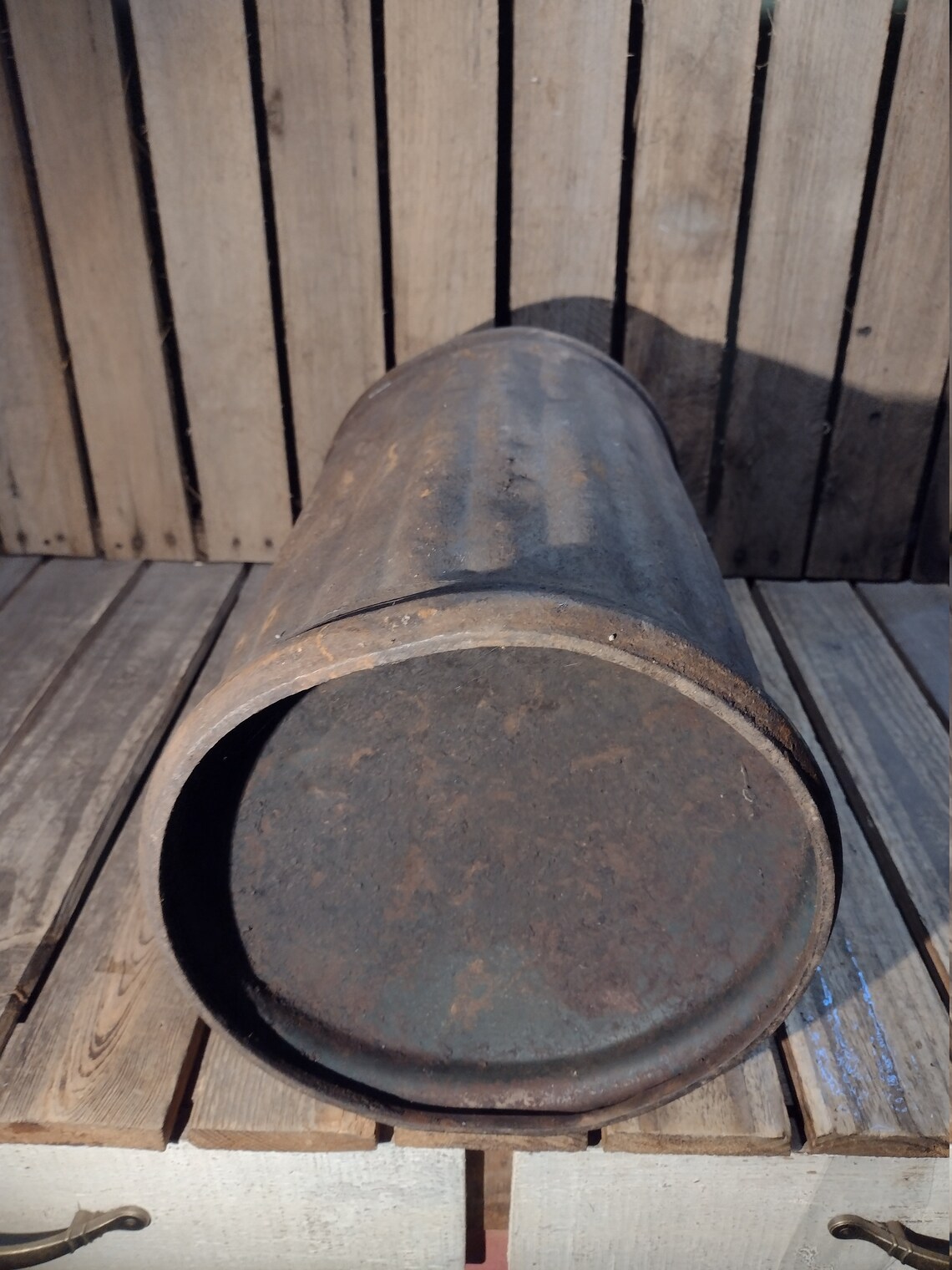 Antique Rusty Oil Can - Etsy