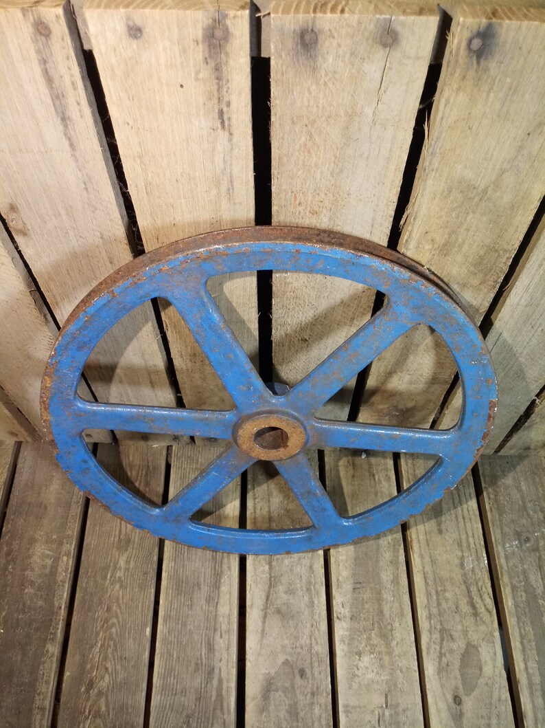 Vintage Metal Wheel - Etsy