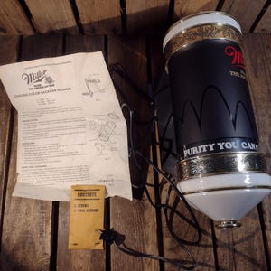 Miller Beer Bouncing Ball Rotating Beer Light Sign - Etsy