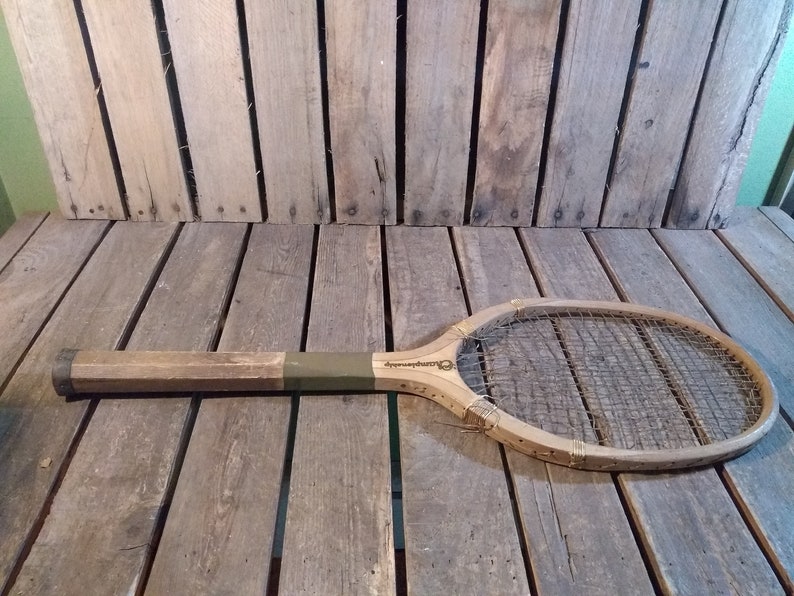 Wooden Tennis Raquet Wilson Championship Tennis Racket - Etsy