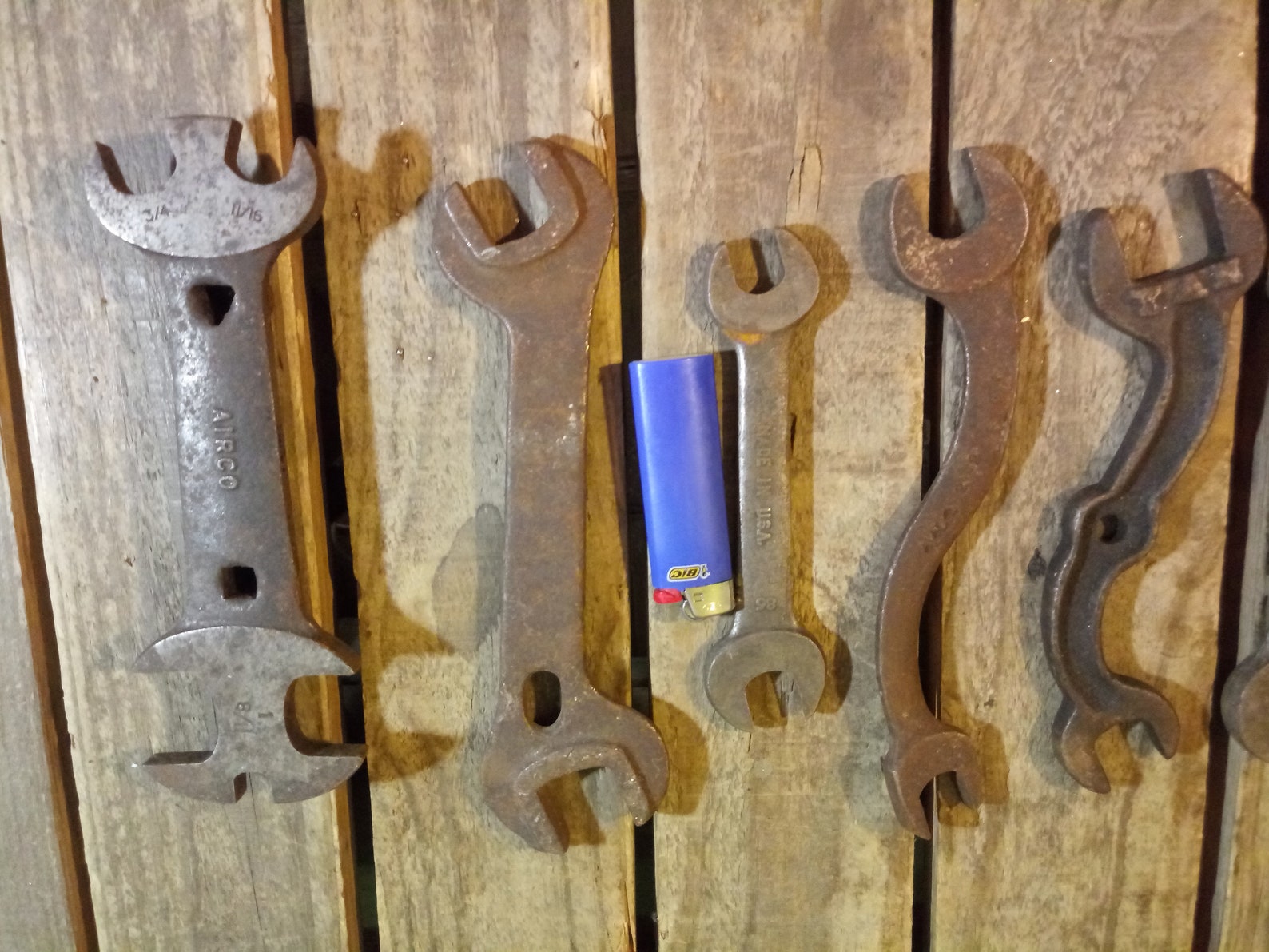 8 Vintage Rusty Wrenches - Etsy