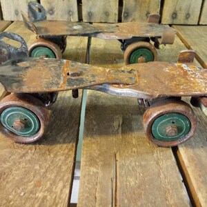 Antique Rusty Roller Skate, Decor Pieces Only Missing Parts - Etsy