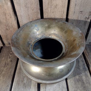 Vintage Brass Spittoon - Etsy