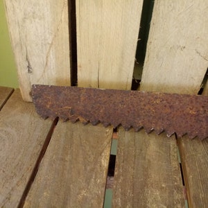 Antique Rusty Saw - Etsy