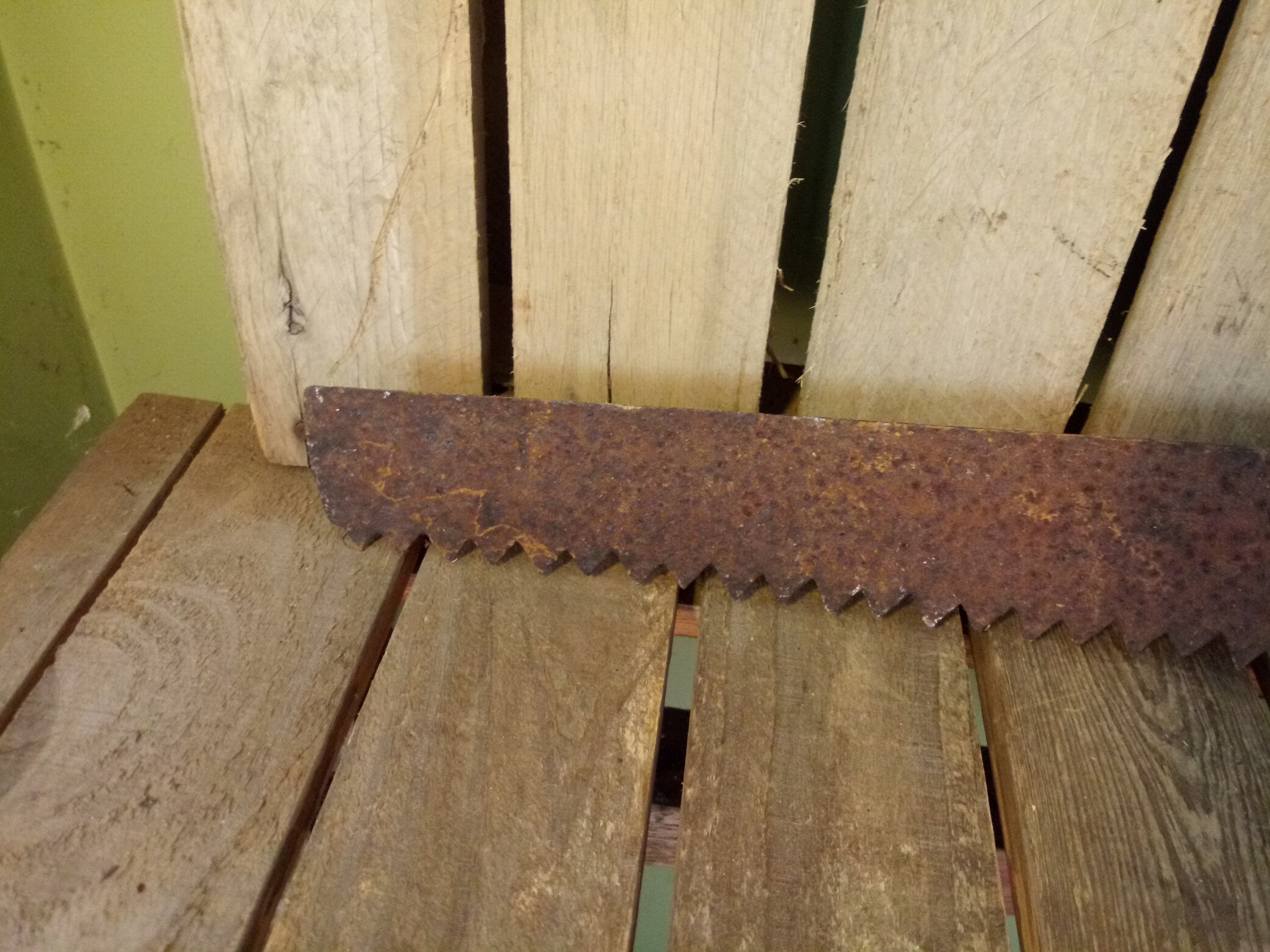 Antique Rusty Saw | Etsy