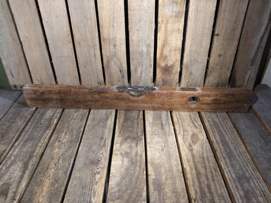 Antique Wooden Level - Etsy