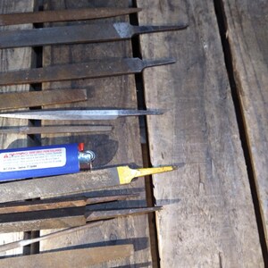 23 Vintage Rusty Files - Etsy