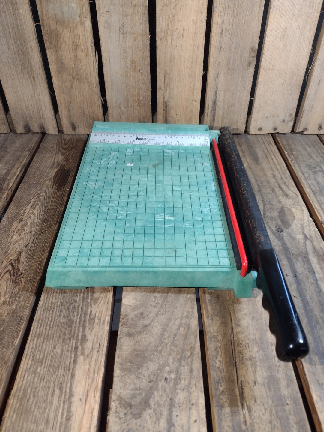 Vintage Paper Cutter - Etsy