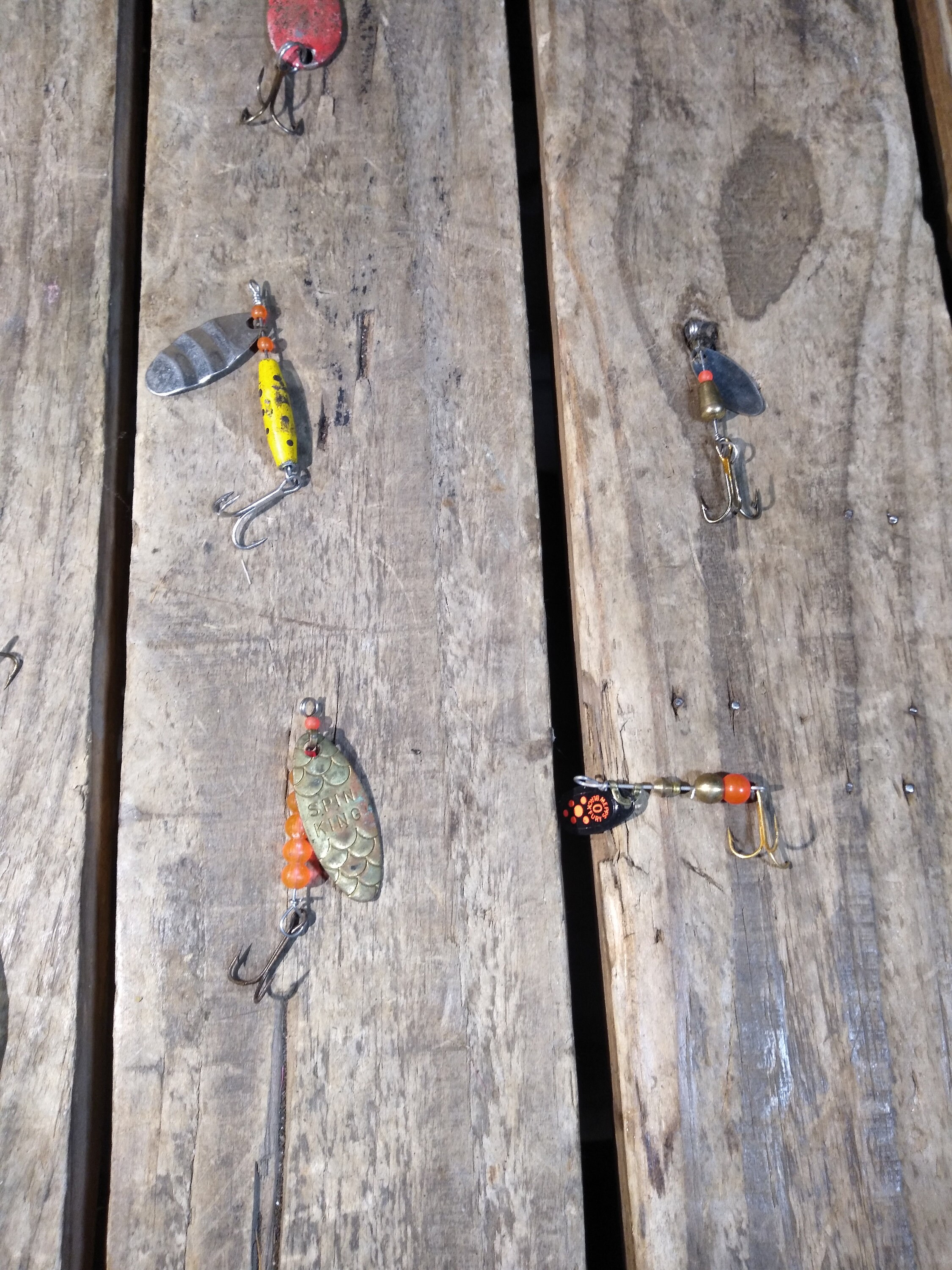 10 Vintage Fishing Lures - Etsy