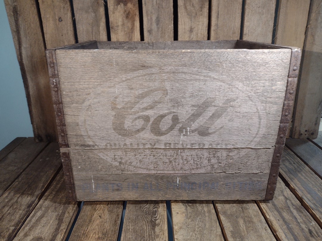 Worn Out Cott Soda Crate - Etsy