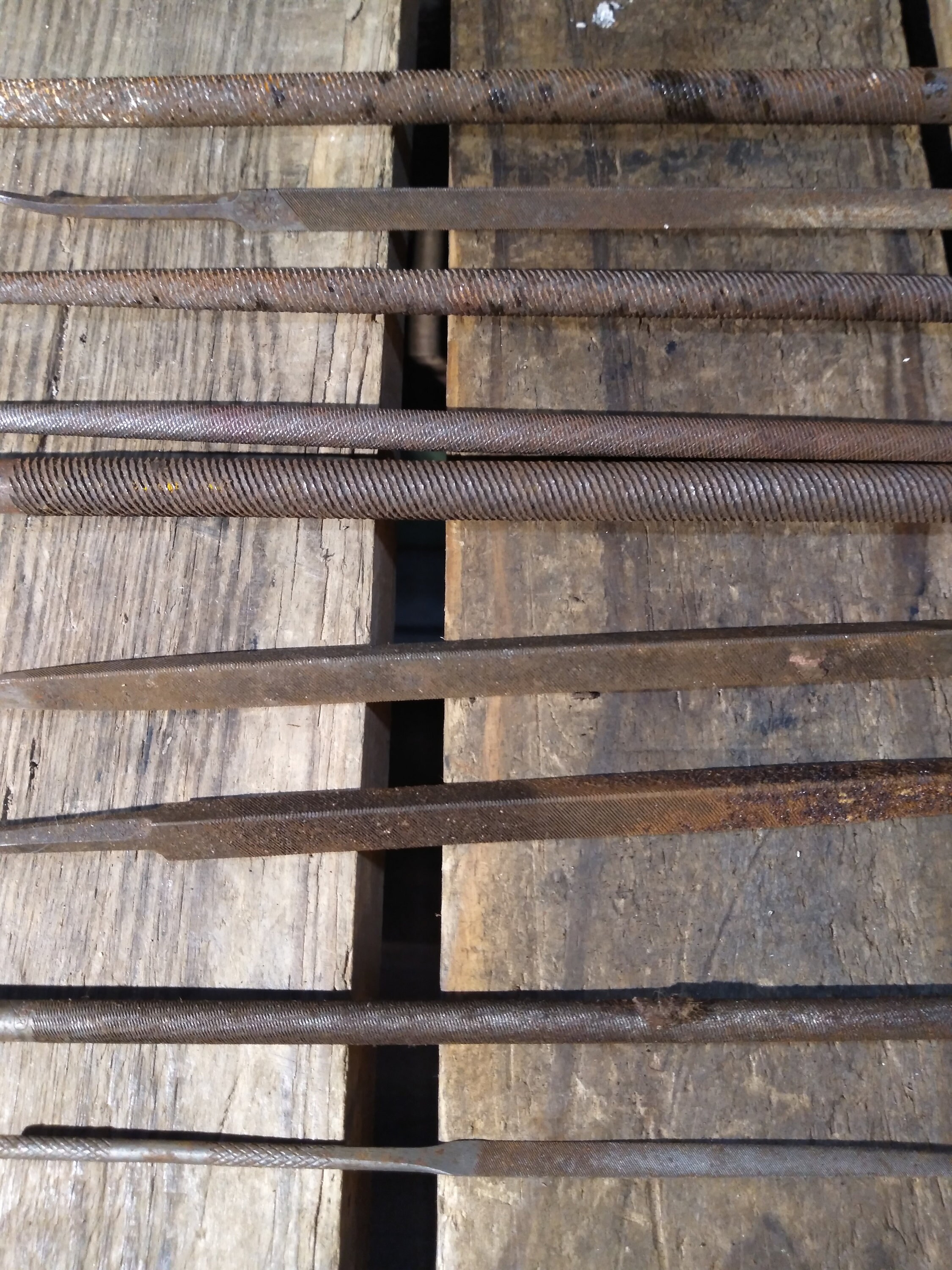 15 Vintage Rusty Files - Etsy