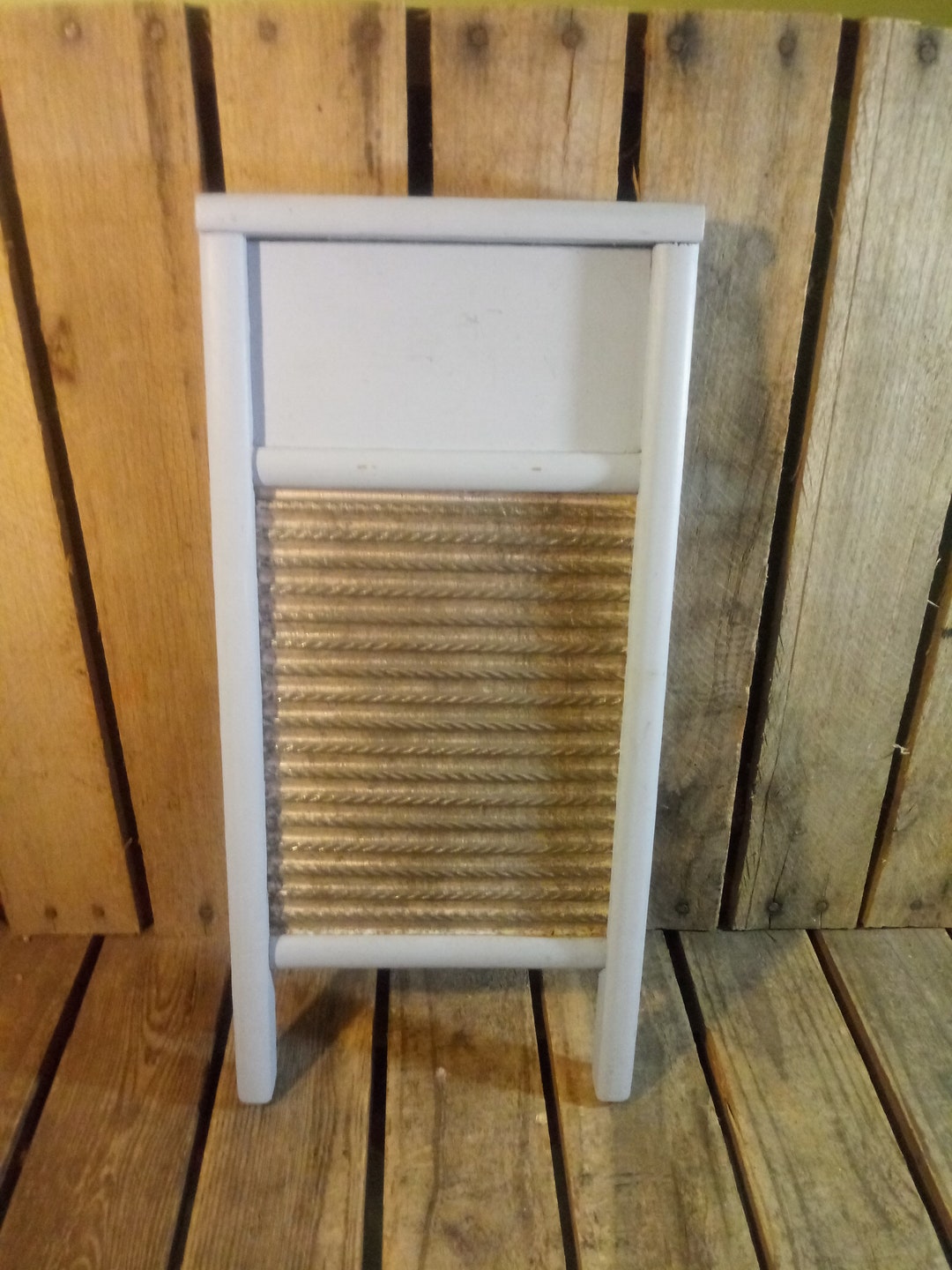 Small Vintage Washboard Rustic Laundry Room Décor Farmhouse Primitive ...