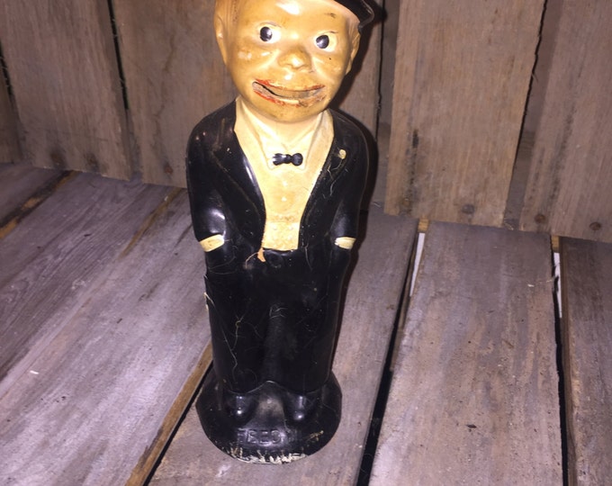 Charlie Mccarthy Vintage Piggy Bank/vintage Coin Bank/old Coin Bank ...