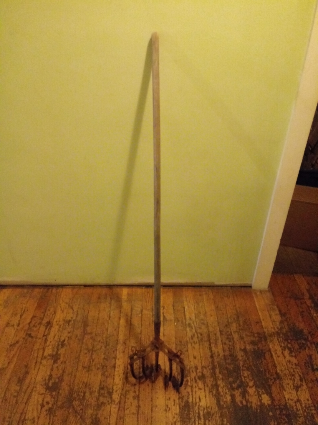 Antique Rusty Farm Tool: Primitive Metal Decor (56 Inch Barn Art) - Etsy