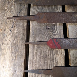 7 Vintage Rusty Files - Etsy Canada