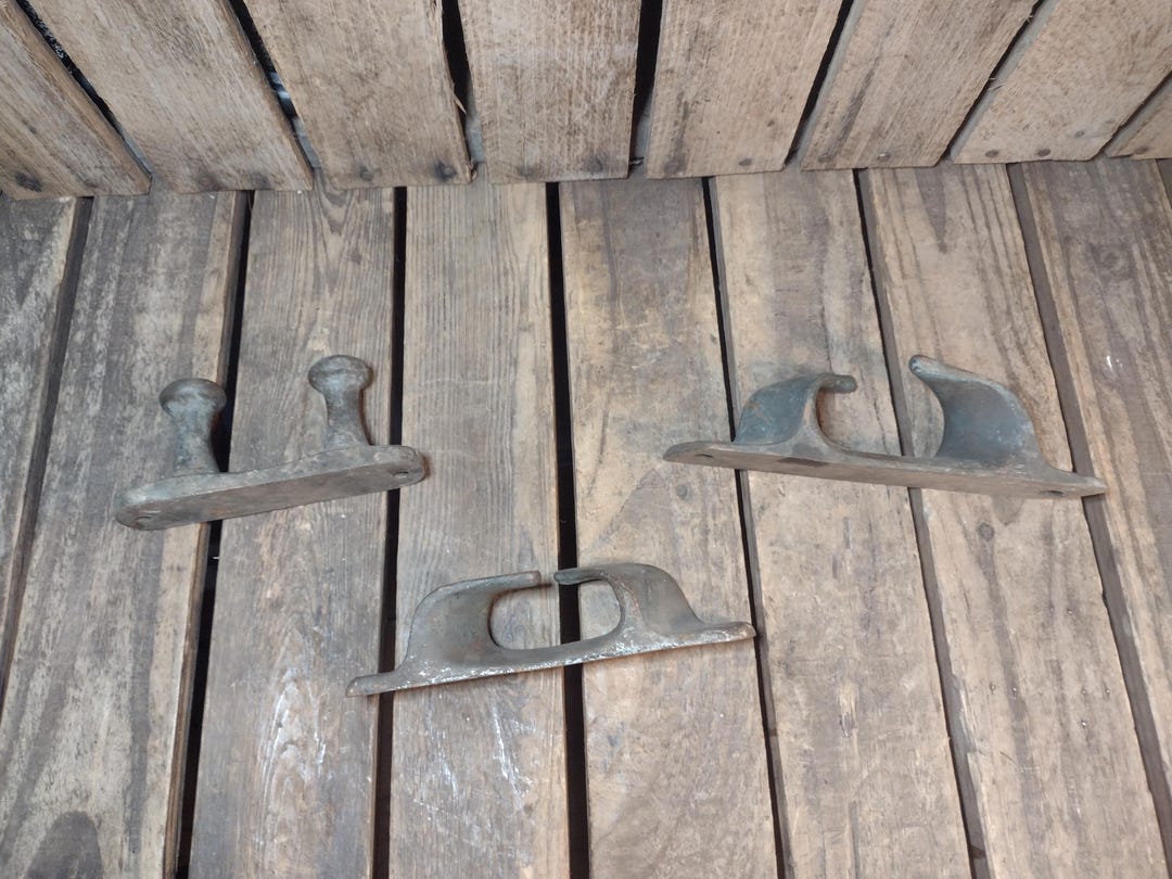 Solid Bronze Boat Cleats Set – Nautical Hardware Decor - Etsy