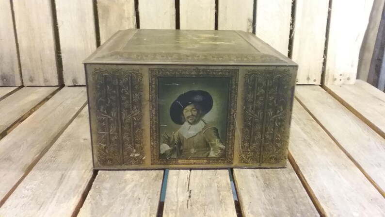 Vintage Tin Box - Etsy