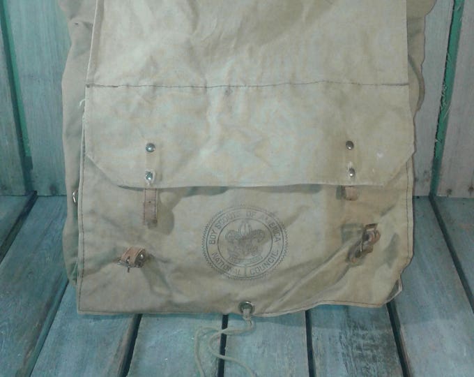 Vintage Boys Scout Bag/boys Scouts of America/vintage Boys Scout ...