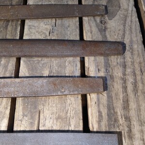 7 Vintage Rusty Files - Etsy Canada