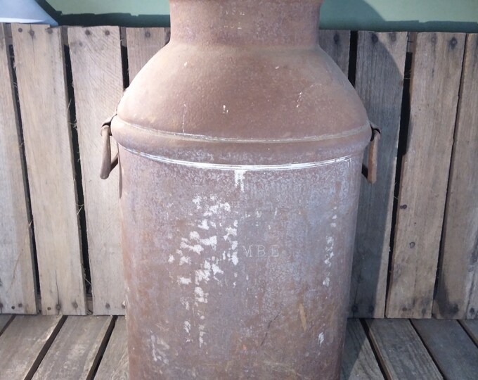 Antique Rusty Milk Can - Etsy